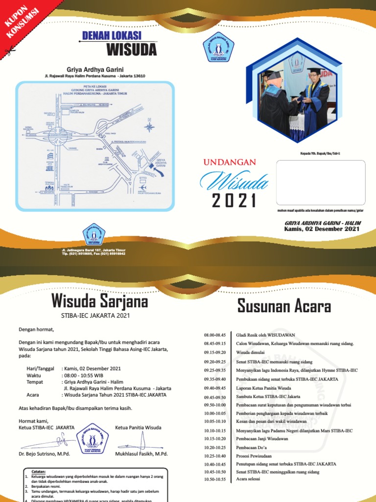 Undangan Wisuda | PDF