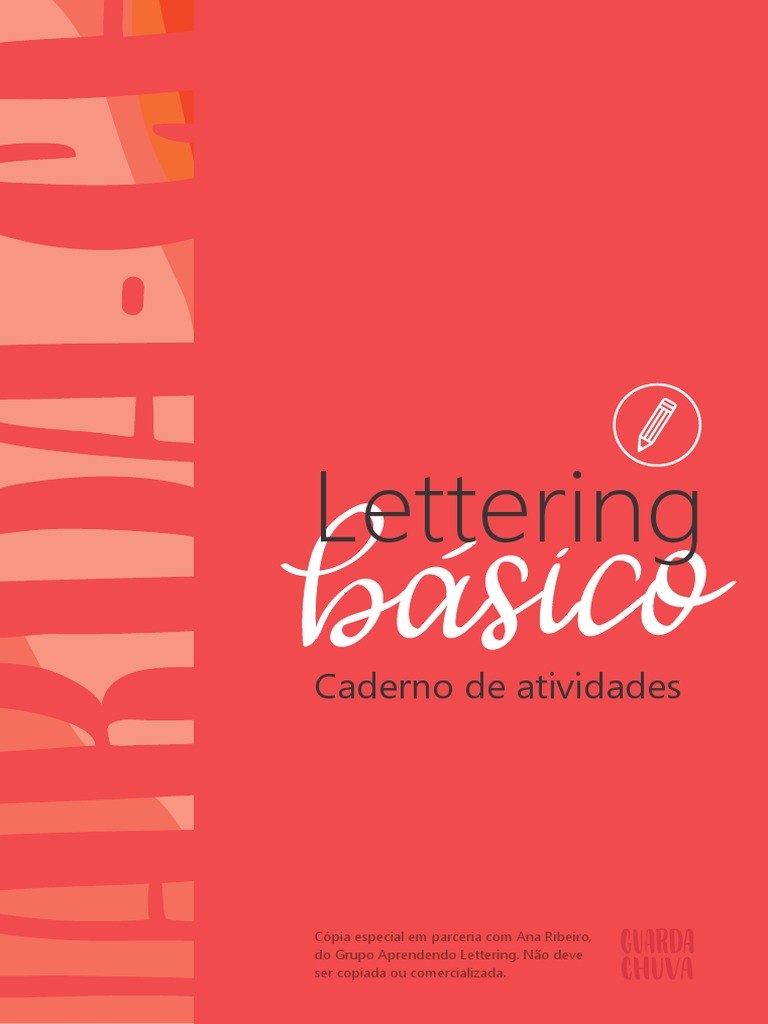 Apostila de Lettering - Parceria Aprendendo Lettering | PDF
