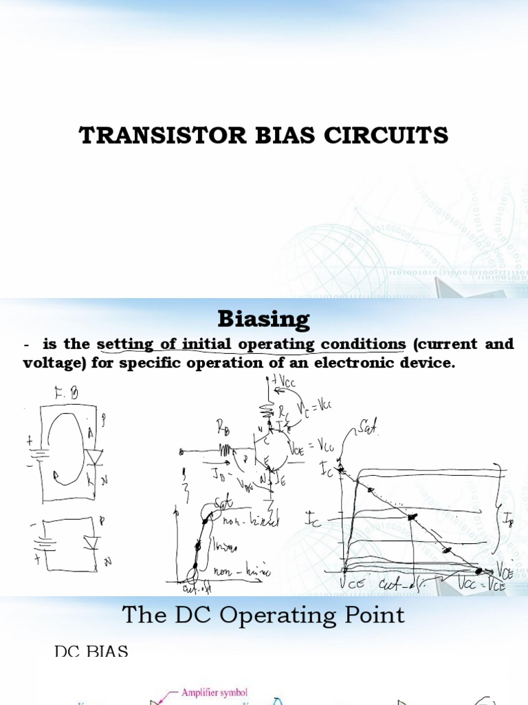 2E Transistor Bias Circuits | PDF | Computers
