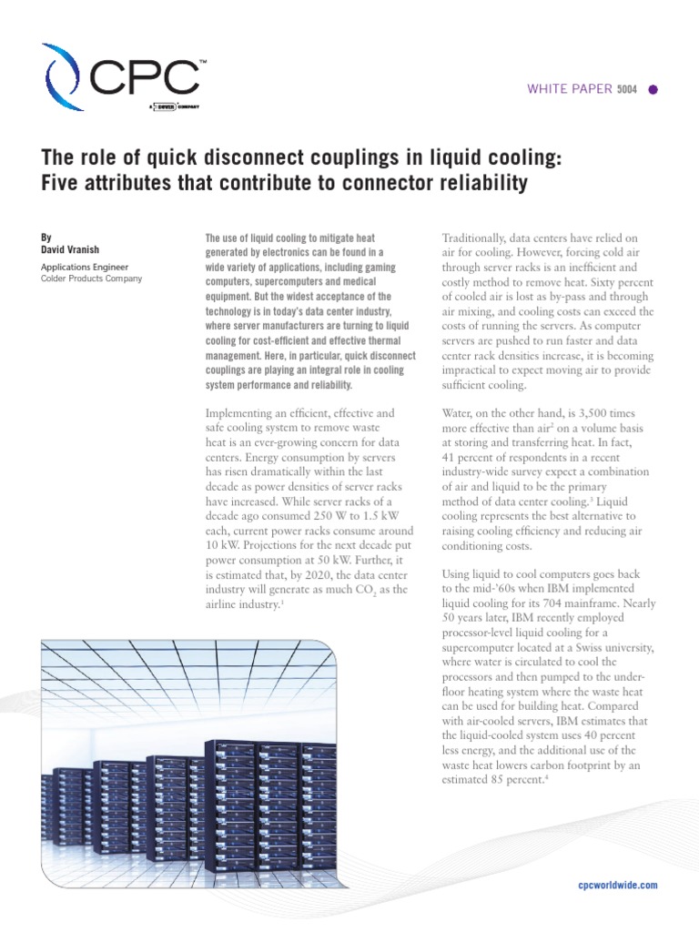 WhitePaper Liquid Cooling | PDF