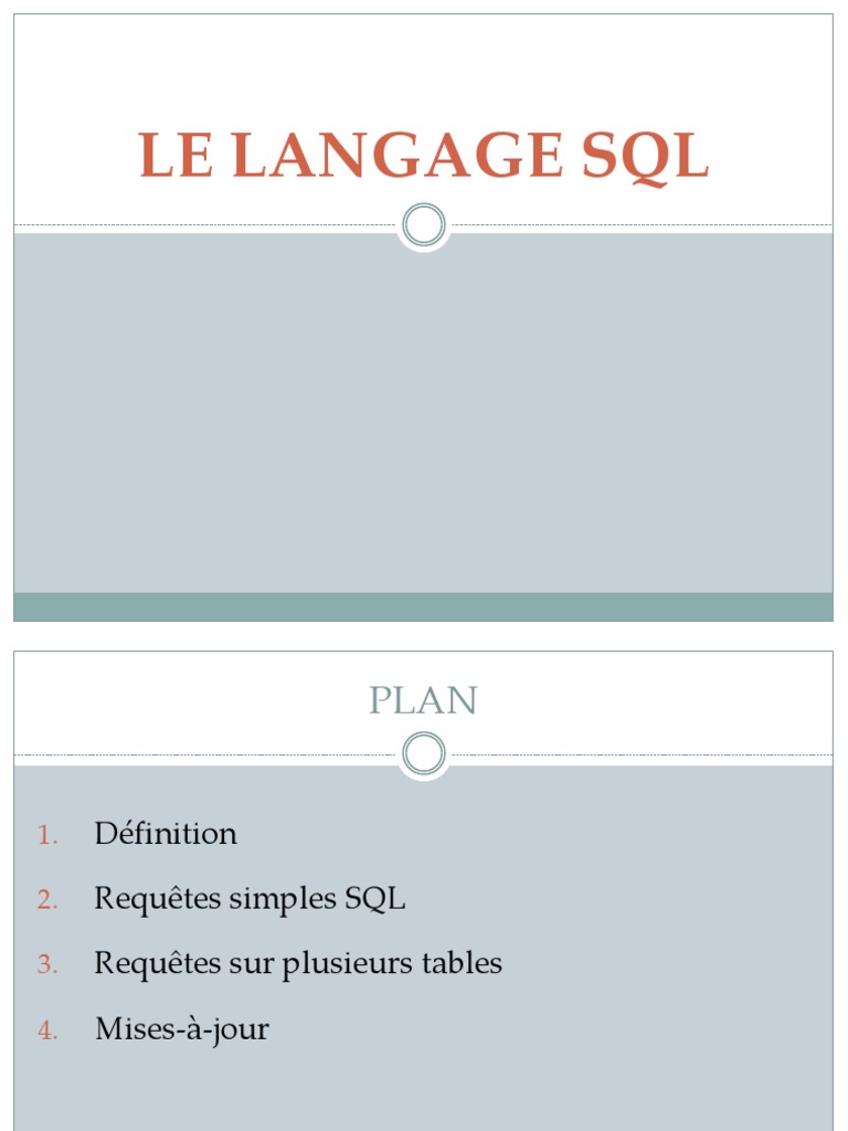 BD Cours 5 (1) - Copie | PDF | SQL | Application