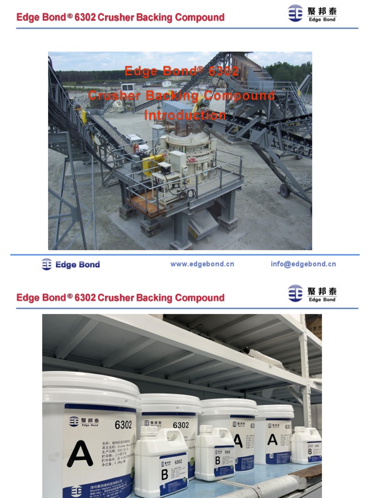 Crusher Backing Compound Introduction - S | PDF
