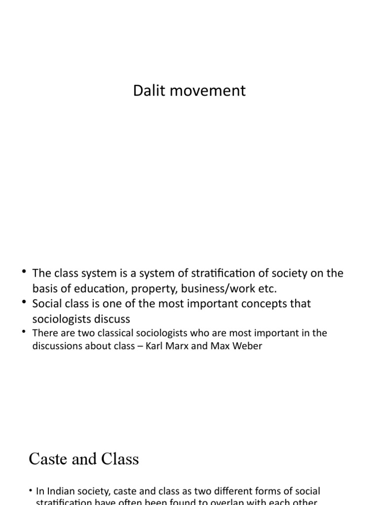 Dalit Movement | PDF | Dalit | Caste