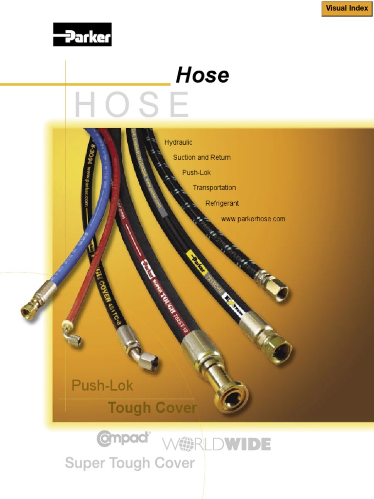 Catálogo Mangueras PARKER | PDF | Pipe (Fluid Conveyance) | Mechanical Engineering