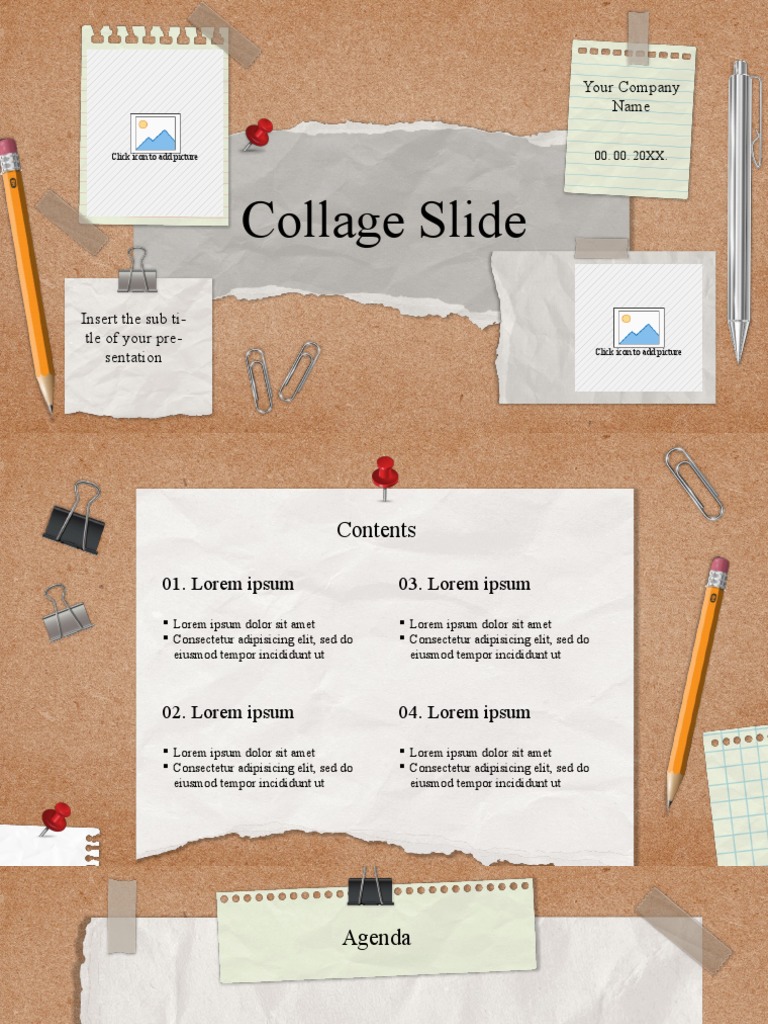 Collage Slides - PPTMON | PDF