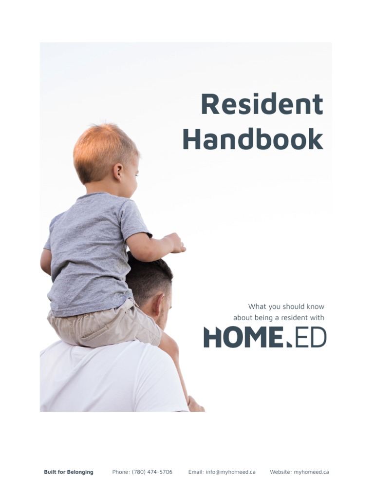 Revised Resident Handbook | PDF