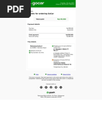 Grab Receipt Sample for Philippines | PDF
