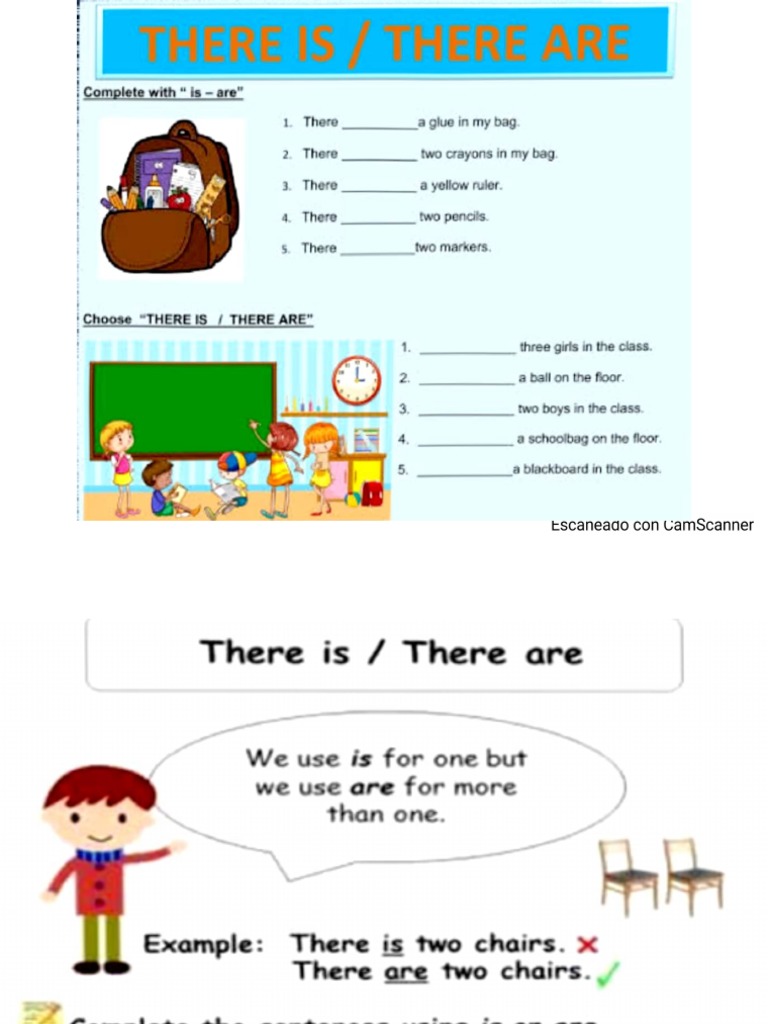 There Is There Are | PDF