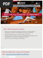 Grade 3 CRLA Assessment Scoresheet | PDF