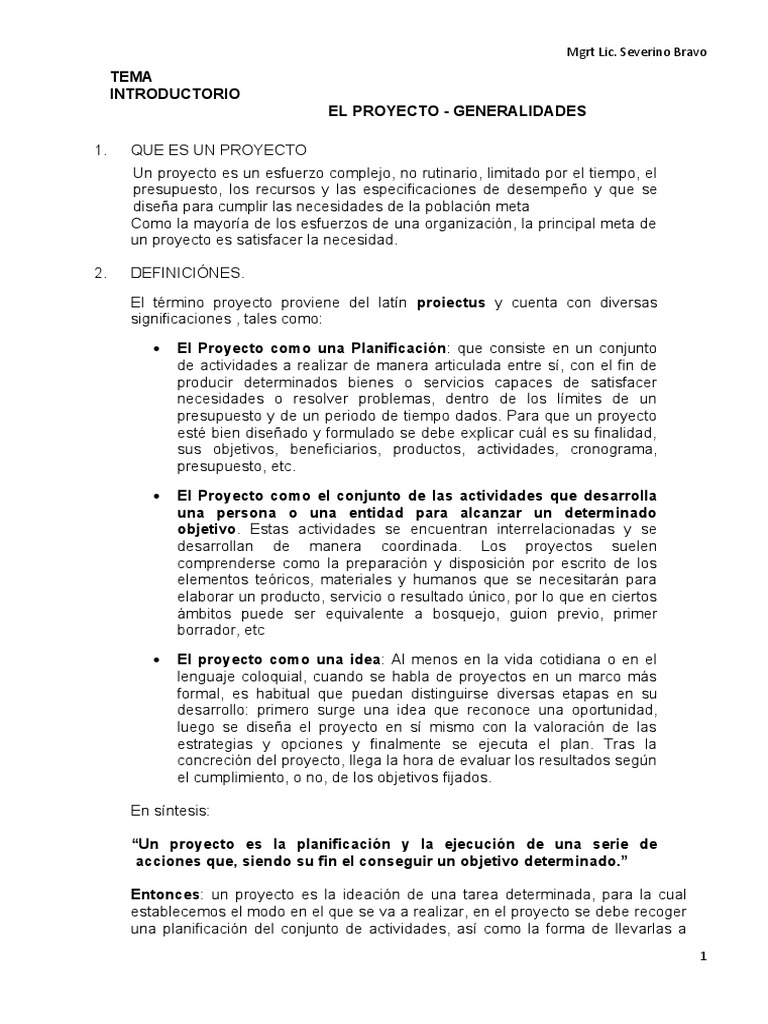 Tema 1 Estudio De Los Proyectos Sb Pdf Business Software