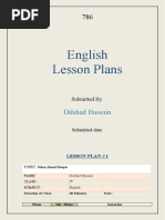 8th Grade English Lesson Plans PDF | PDF