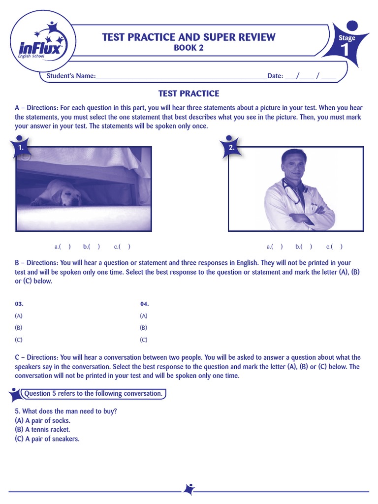 Test Practice and Review Workbook | PDF