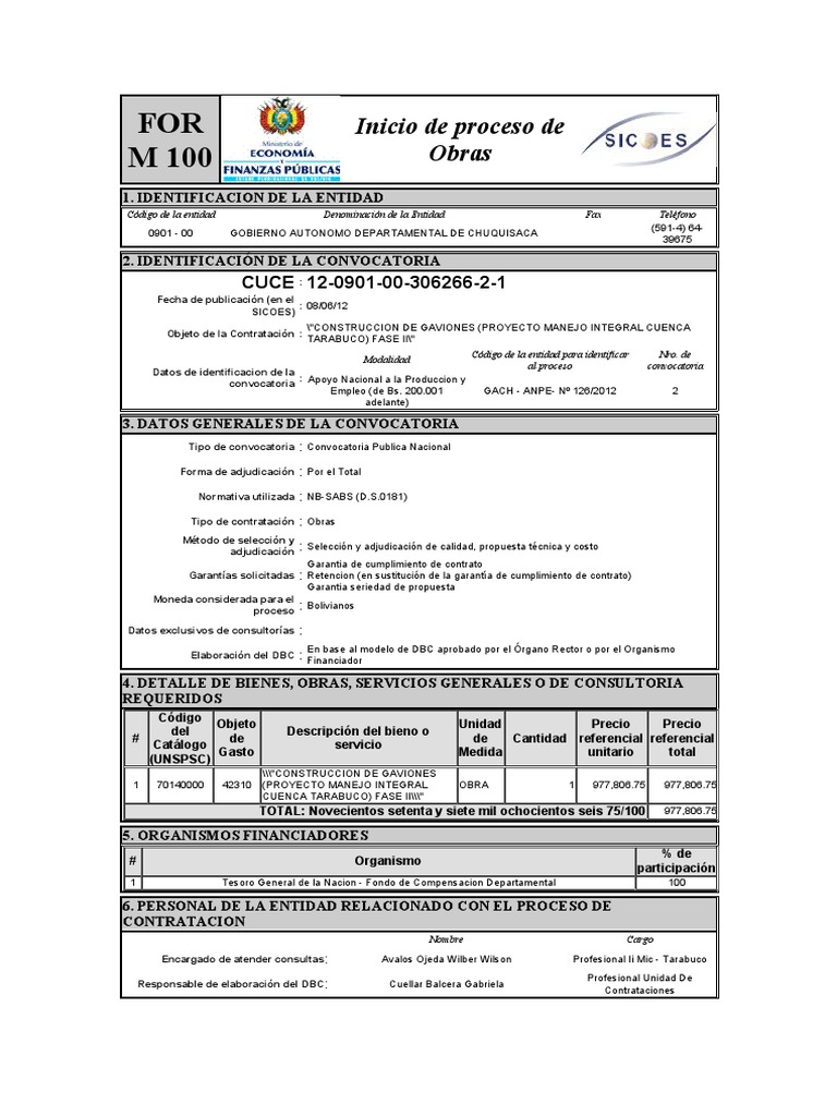 Form 100 | PDF