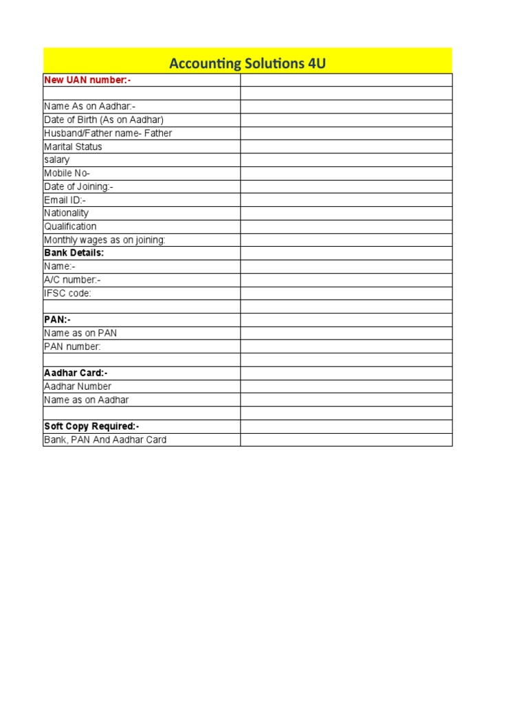 ESI Declaration Form Template | PDF | Computing