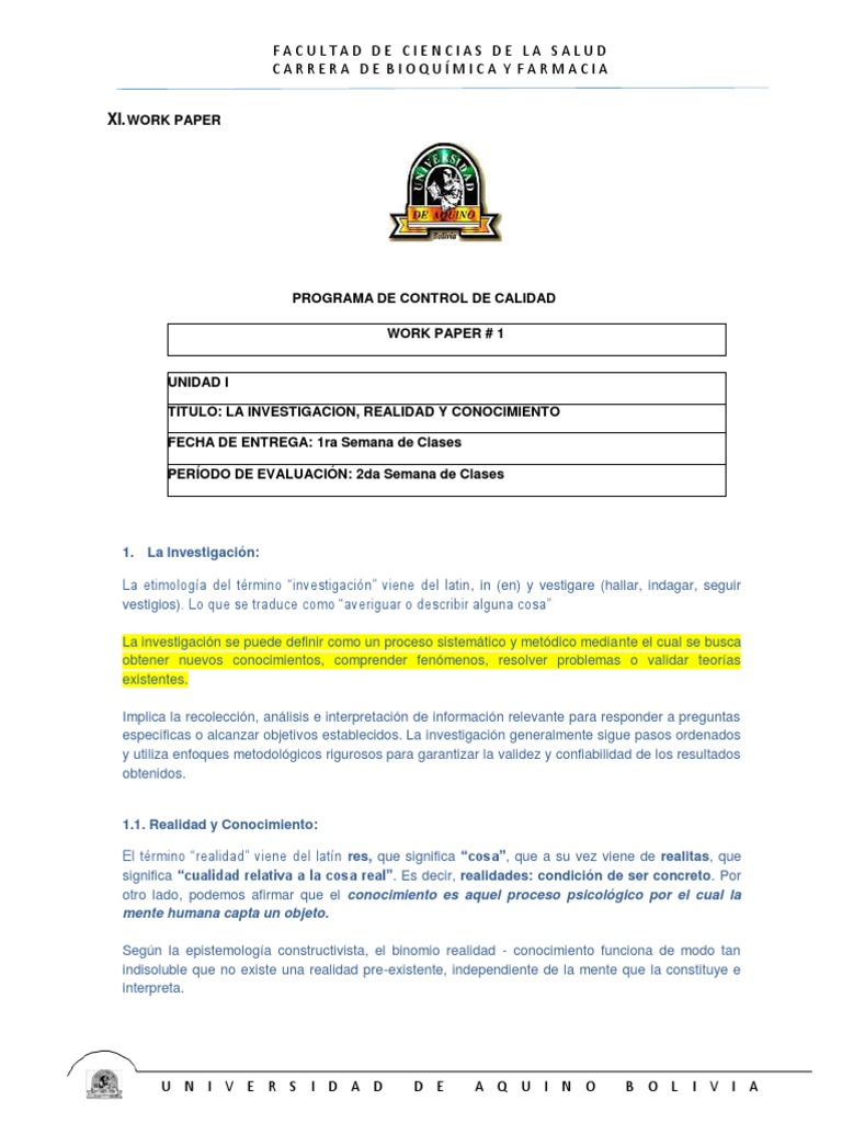 Tema 1 - Metodologia de La Inv. II-2023 - Bioquimica | PDF