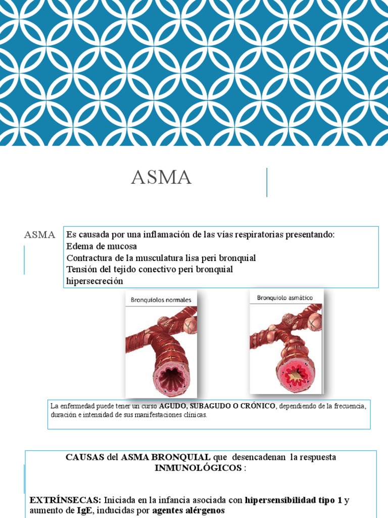 Fisiopatología y tratamiento del asma | PDF | Asma | Alergia