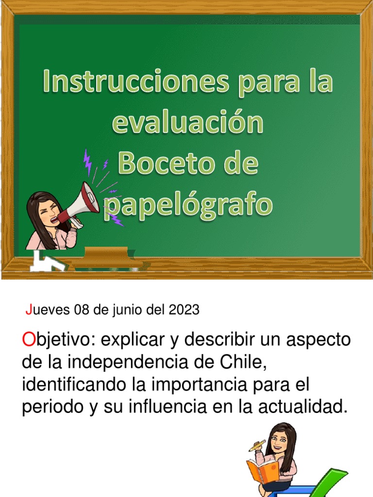 5° Instructivo Boceto de La Independencia | PDF