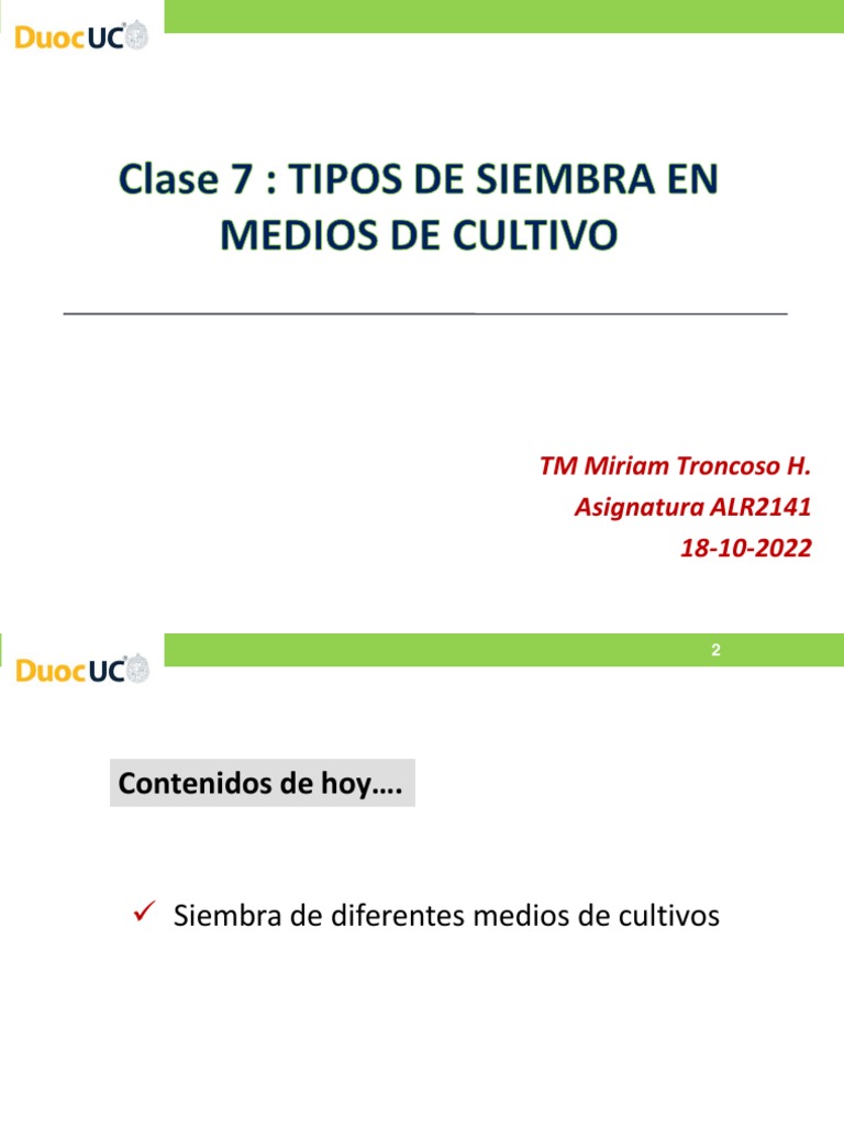 Clase 7 Tipos de Siembra | PDF