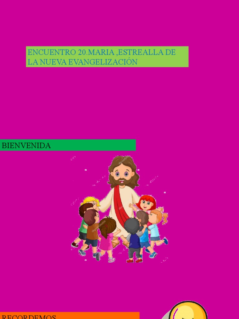 20.maria, Estrella de La Nueva Evangelizacion | PDF