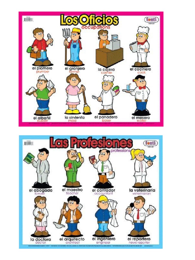 oficios, profesiones, medios de transporte | PDF