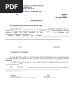 Cerere Retragere Ora Religie | PDF