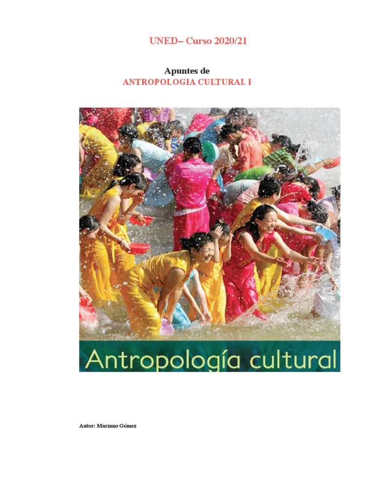 Introducción a la Antropología Cultural | PDF | Antropología | Aprendizaje