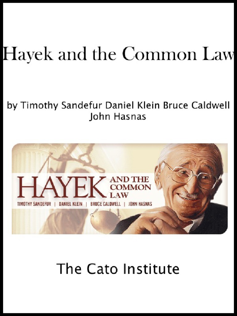 Hayek's Spontaneous Order Critique | PDF | Friedrich Hayek | Stocks