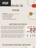 Método OWAS | PDF