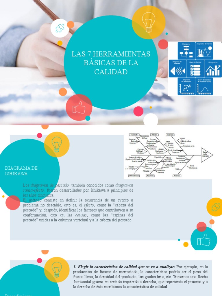 Las 7 Herramientas Básicas para La Calidad (Ishikawa y Diagrama de Flujo) | PDF