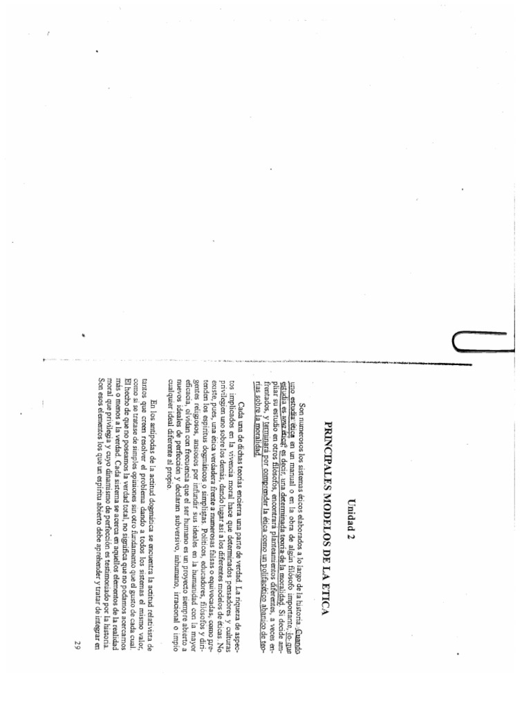 Principales Modelos de Etica | PDF