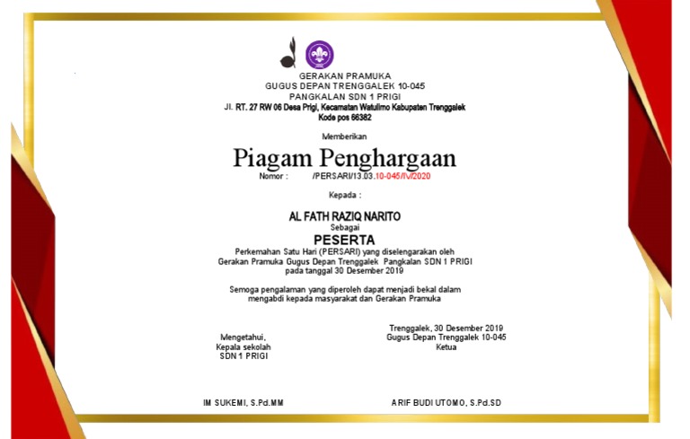 11 Piagam Persari | PDF