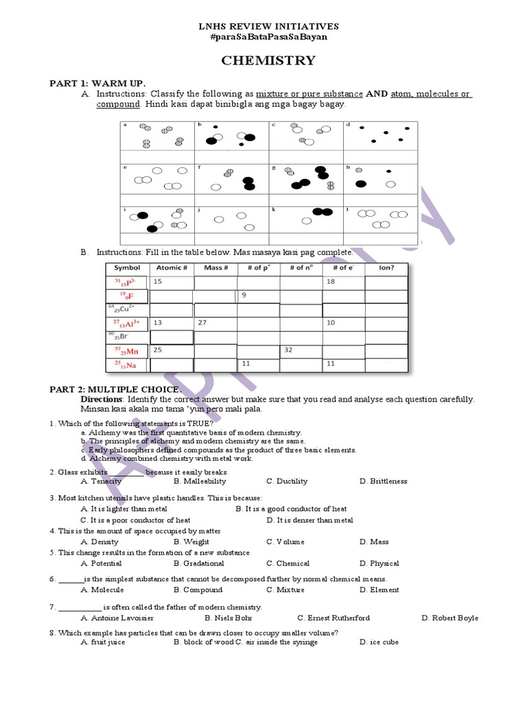 Chemistry | Download Free PDF | Electron | Atoms