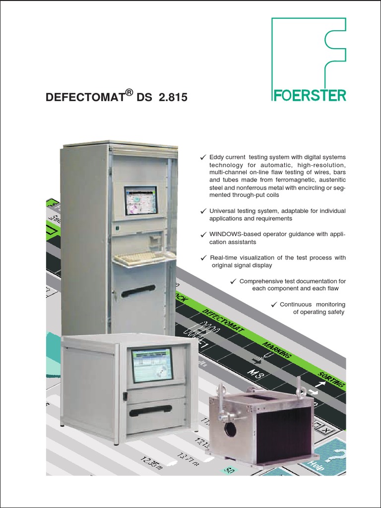 Defectomat® DS 2.815 | PDF | Inductor | Computer Network