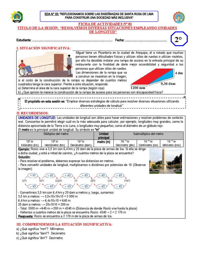 Solucion Ficha 1 - 2do - Eda5 | PDF