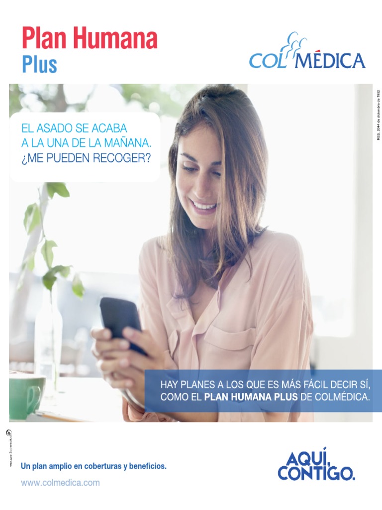 Plan Humana Plus: Cobertura Integral Colmédica | PDF | Hospital ...
