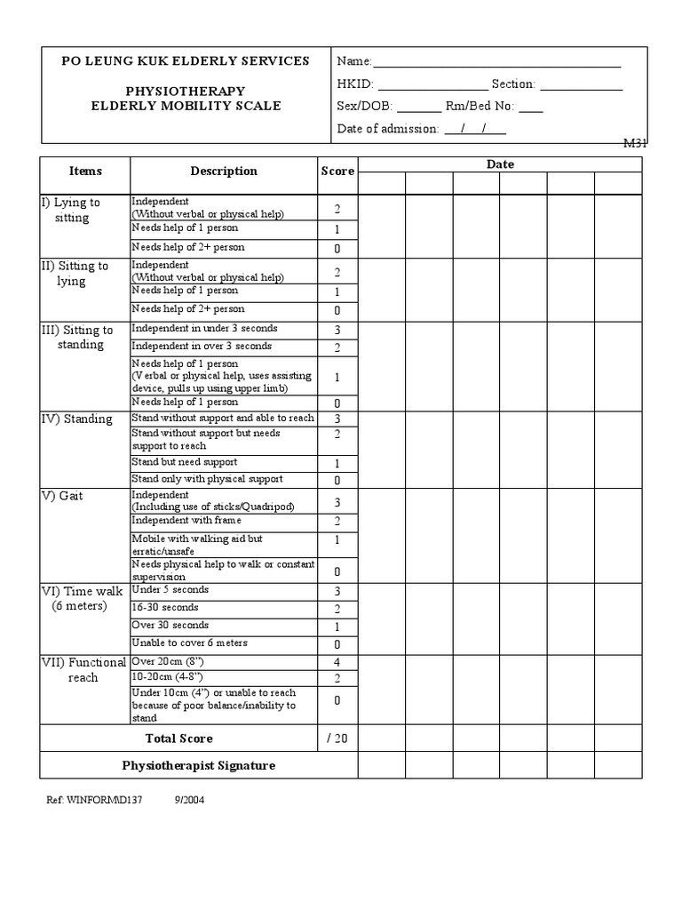 PT Ems Form | PDF