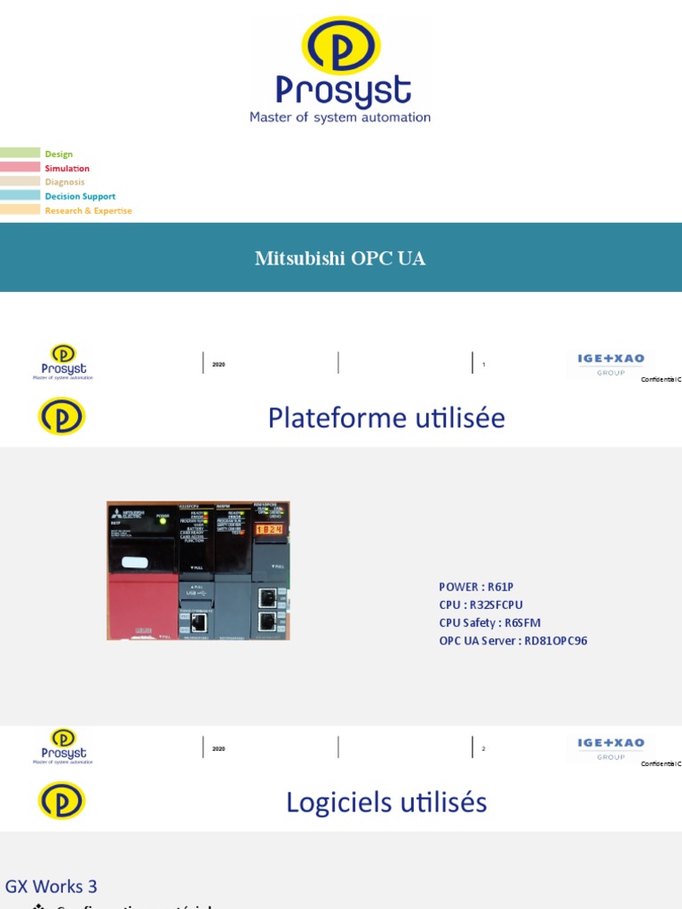 Configuration OPC UA pour Mitsubishi | PDF | Serveur (Informatique ...