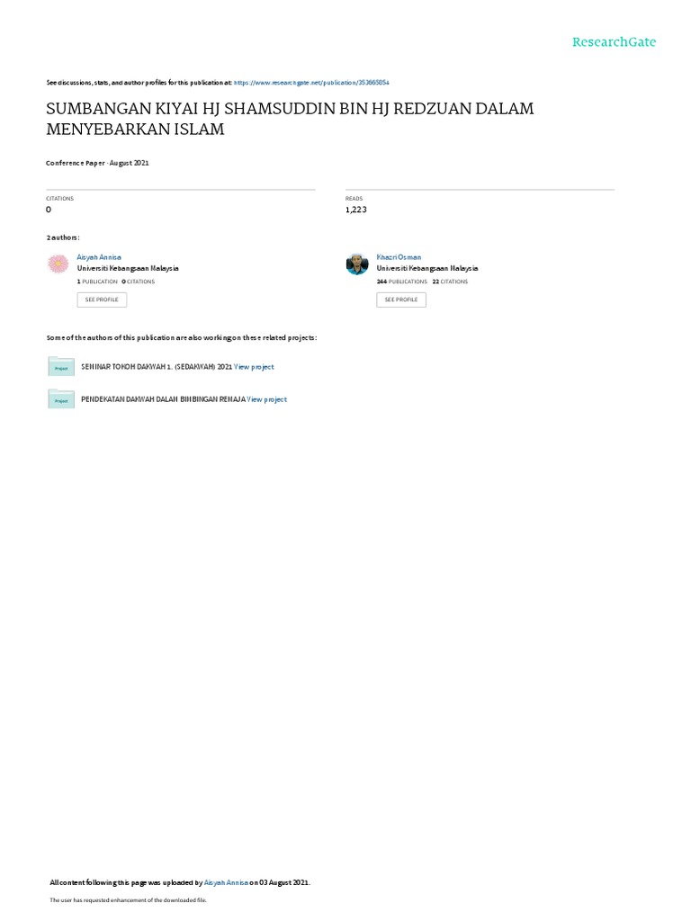 Kiyayi Samsuddin | PDF