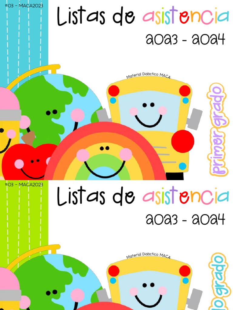 Lista de Asistencia Primaria-1 | PDF