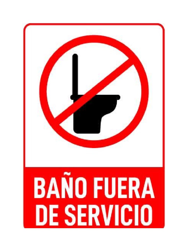 Baño Fuera de Servicio | PDF