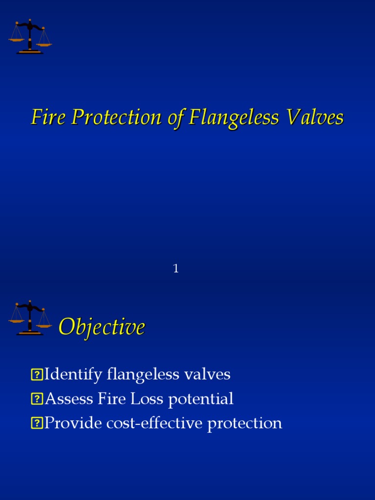 Fire Protection of Flangeless Valves 2002 | PDF | Valve | Chemical ...