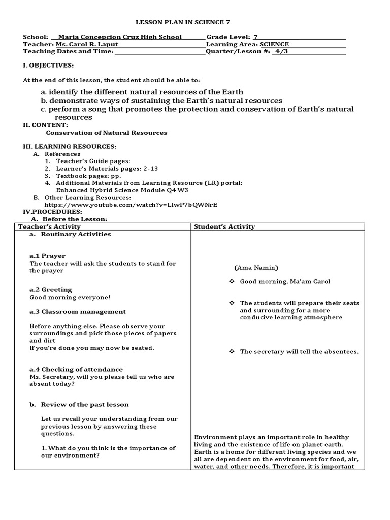 DLP - Science 7 - COT 2 - 2022-2023 | PDF
