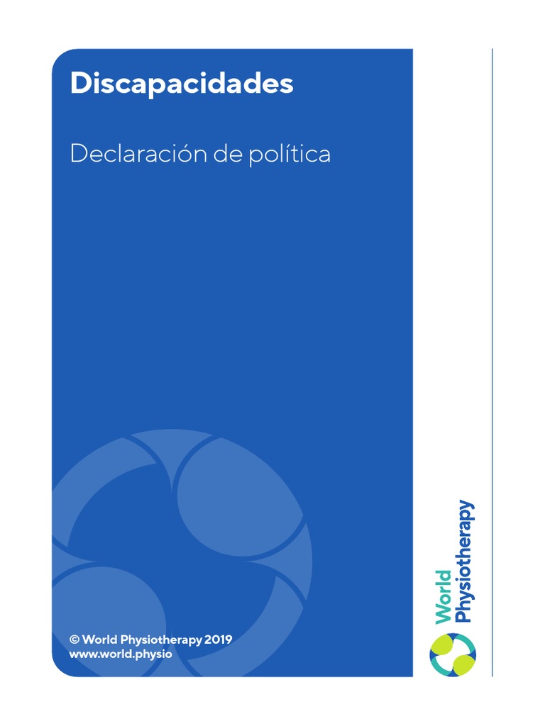 Discapacidades WCPT | PDF