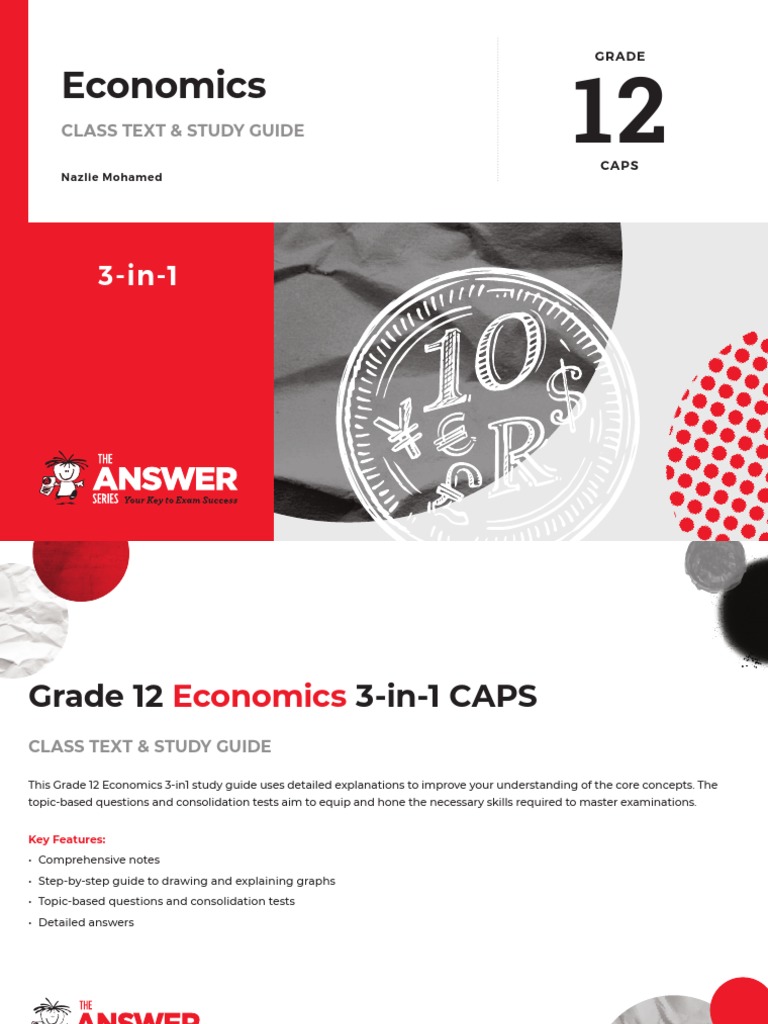 GR 12 Economics 3 in 1 Extracts | PDF