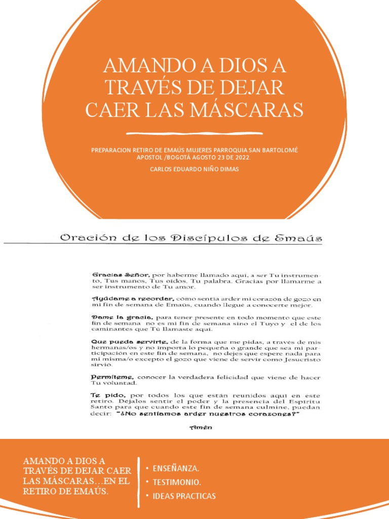Amando A Dios A Través de Dejar Caer 1 | PDF