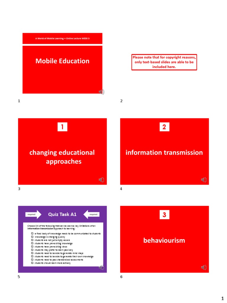 Week 3 Mobile Learning Lecture | PDF Week 3 Mobile Learning Lecture | PDF