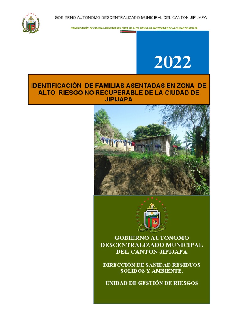 Inf - Final Viviendas Riesgos | PDF | Inundar | Ecuador