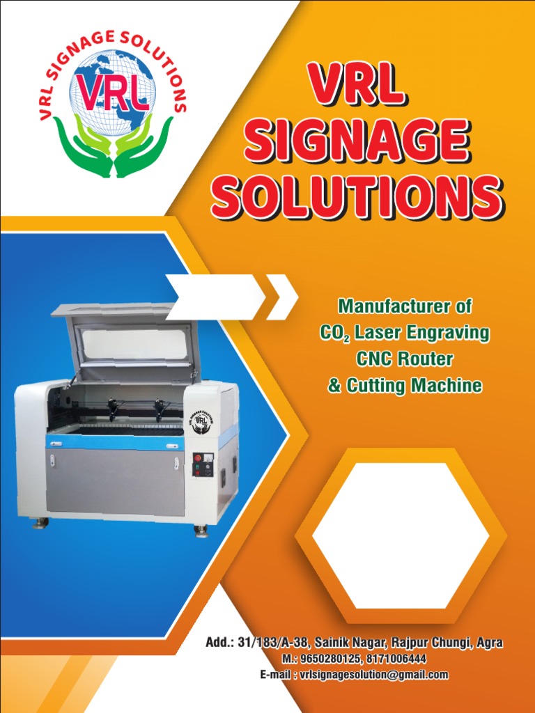VRL Signage Solutions Brochure 13 Page | PDF