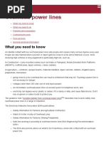 HSE GS6 Avoidance of Danger From Overhead Power Lines | PDF | Insulator ...