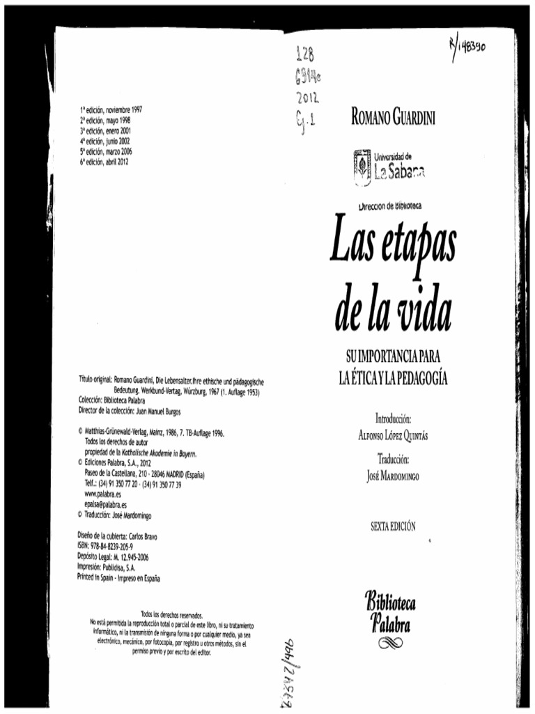 Las Etapas de La Vida | PDF